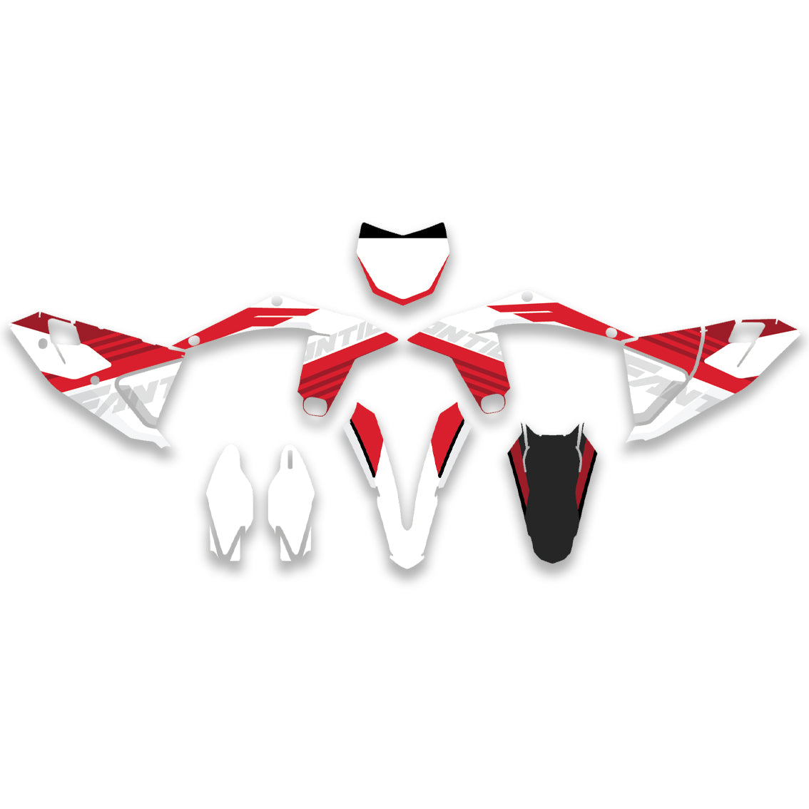 ALL FANTIC CUSTOM OEM FACTORY DESIGN GRAPHICS DECAL KIT – Factory Image ...